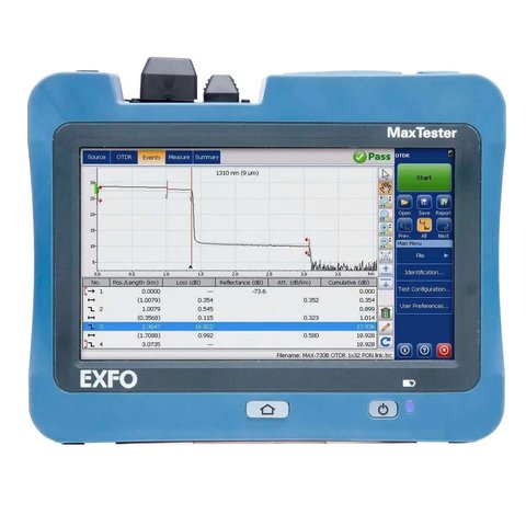 Optical Time Domain Reflectometer EXFO Maxtester MAX-720C-SM1 - GsmServer